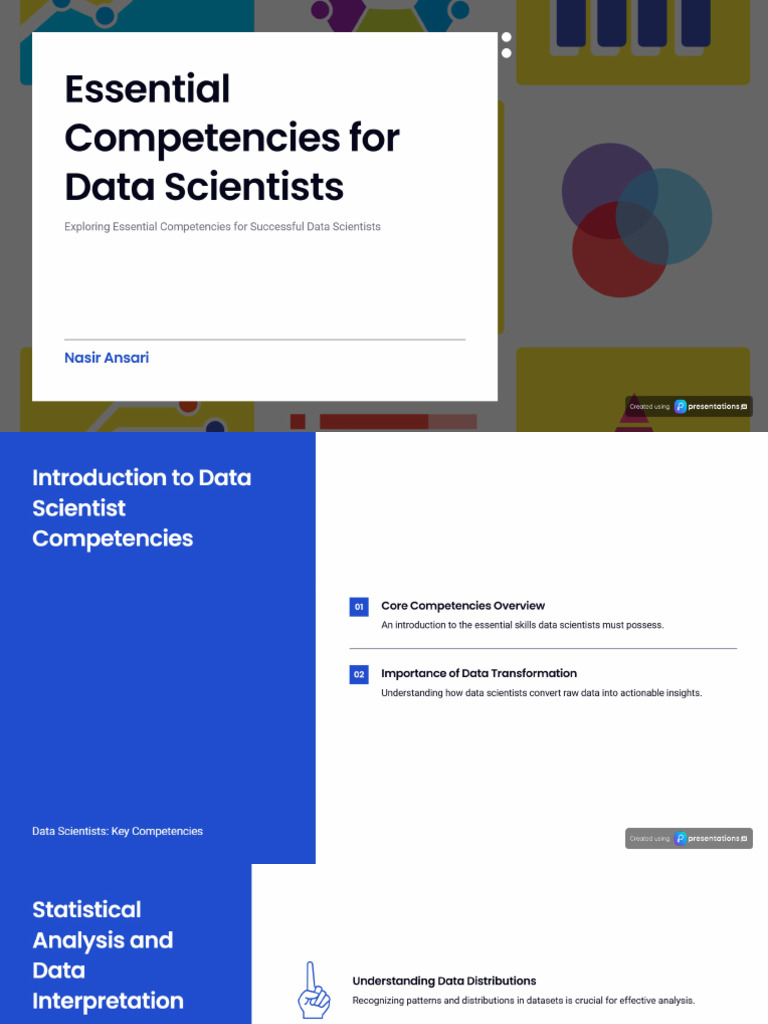 Key Competencies of Data Scientists | PDF
