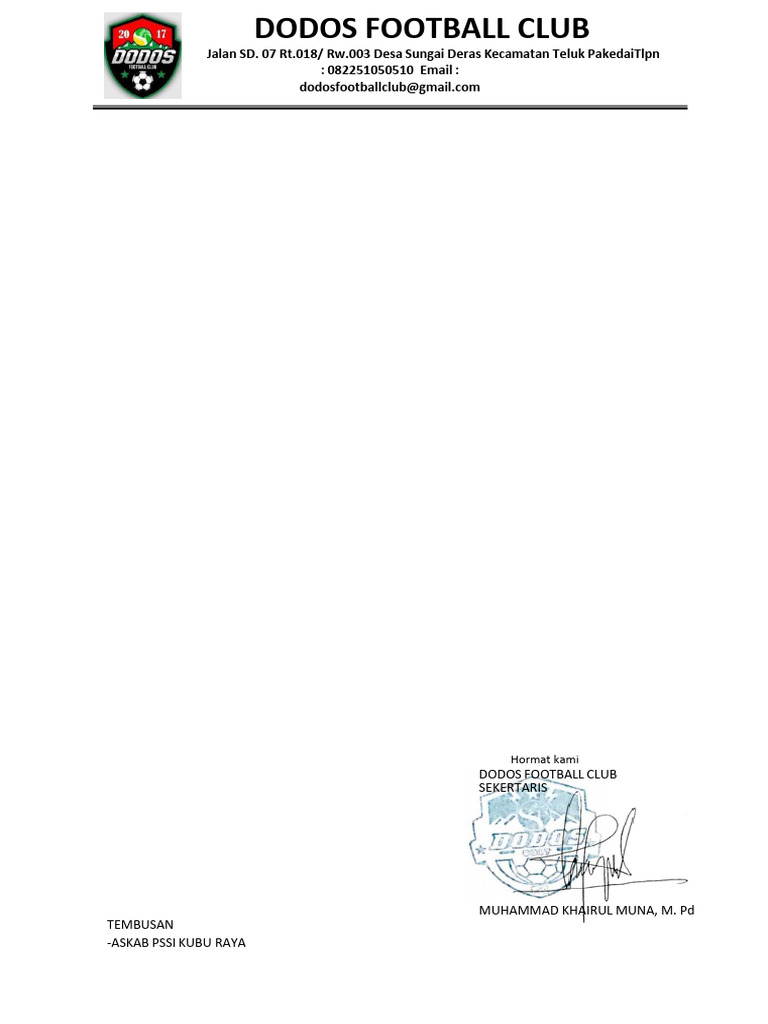 dispensasi HENDRA | PDF