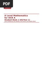 A Level Mathematics Formula Sheet | PDF | Elementary Mathematics ...