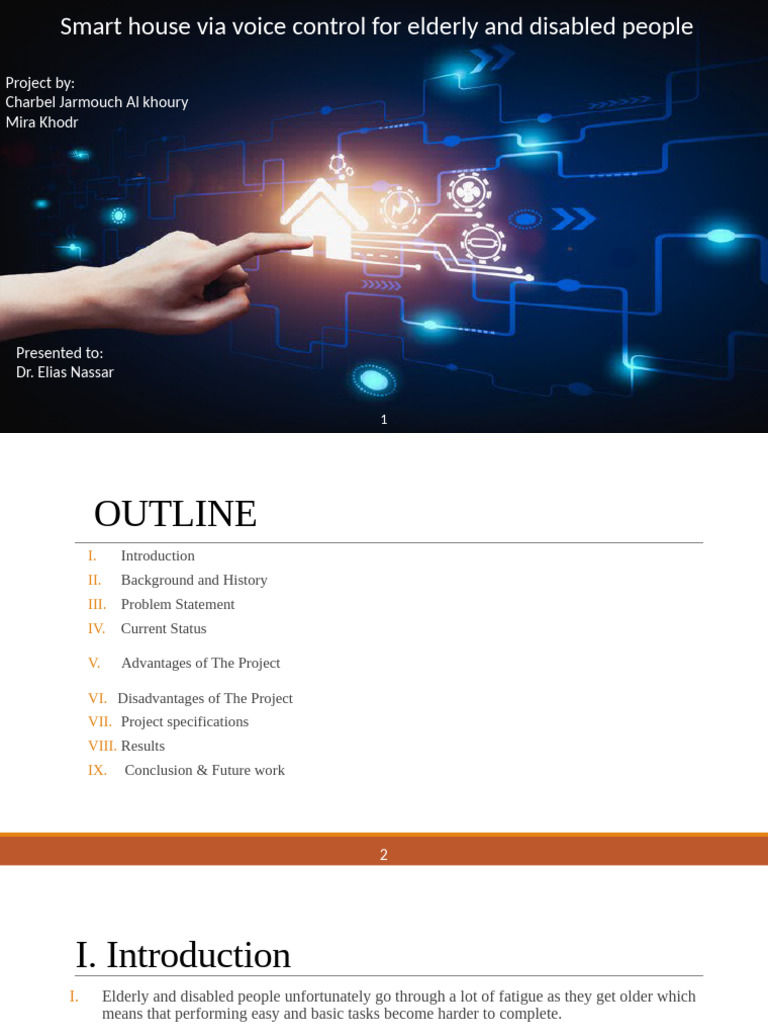 SmartHouse Presentation | PDF | Home Automation | Arduino