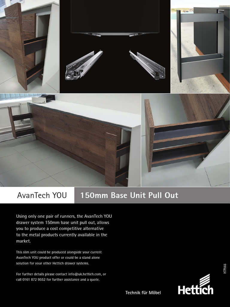 AvanTech_YOU_150-mm_Base_Unit_Pull_Out_HUK | PDF