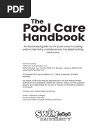 Pool Care Cheat Sheet | PDF | Water | Chemical Engineering