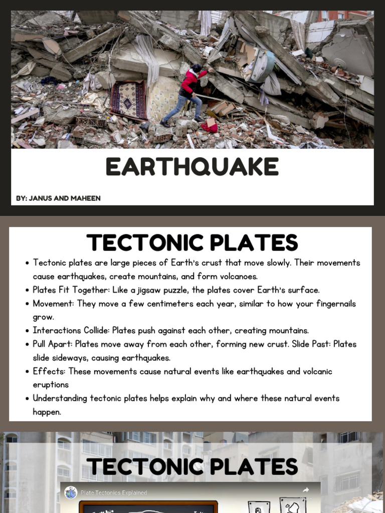 Natural Disasters Sequencing Comprehension Presentation in Colorful ...