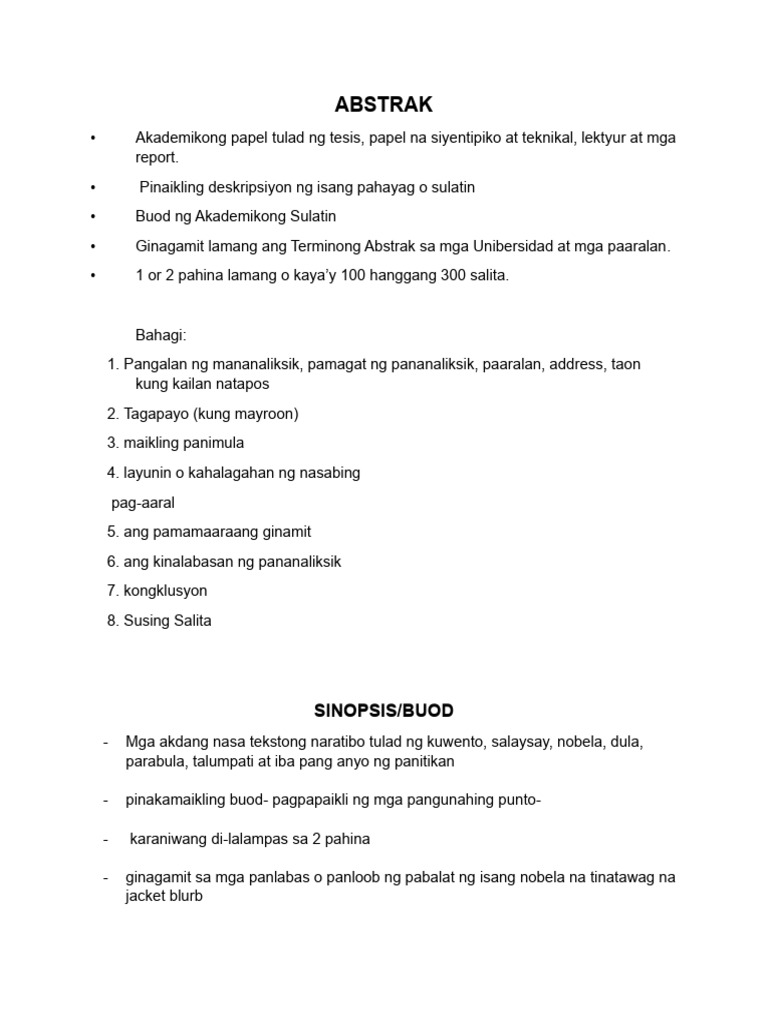 FPL Quarter 1 Handouts | PDF