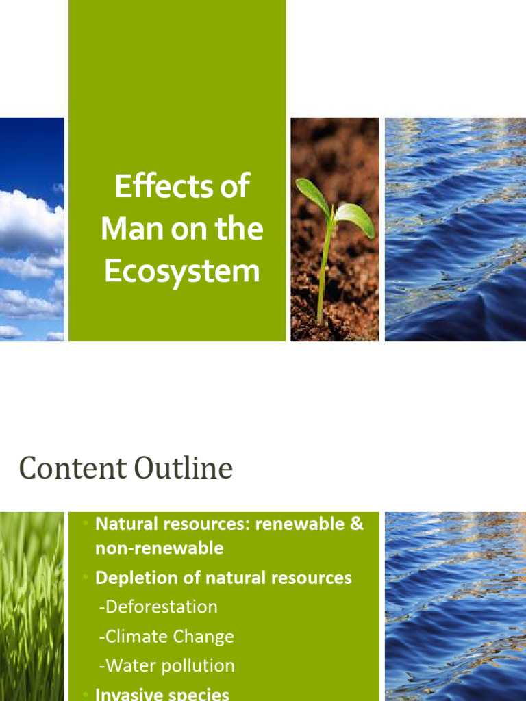 Human Impact on Ecosystems and Climate | PDF | Greenhouse Effect ...