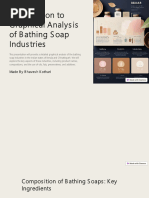 Common Indian Soaps TFM | PDF | Soap | Personal Hygiene Products