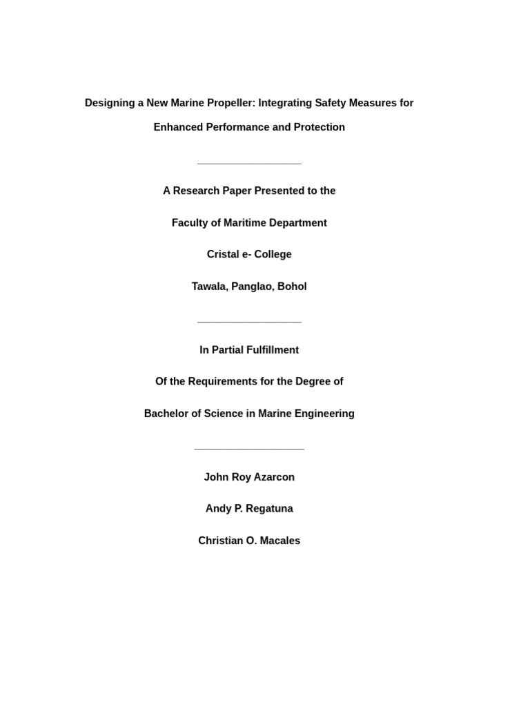 Thesis Compilation | PDF | Propeller | Computational Fluid Dynamics Thesis Compilation | PDF | Propeller | Computational Fluid Dynamics