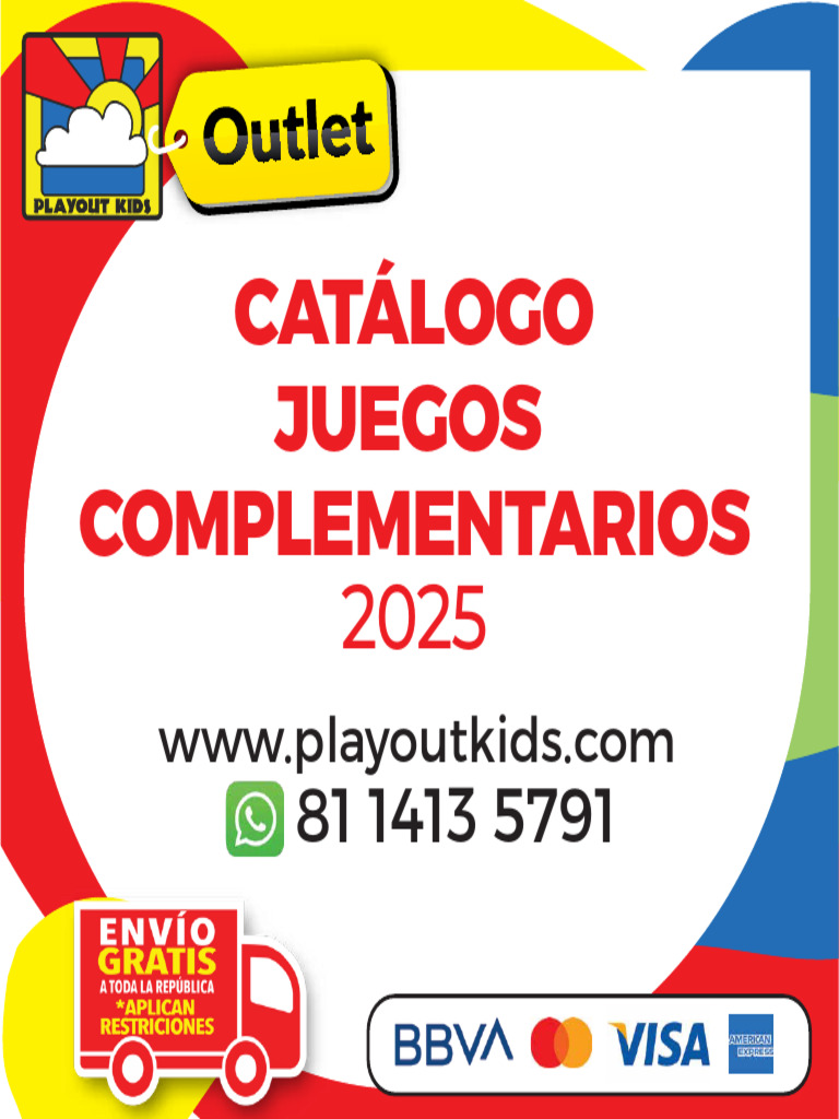 Catálogo 2025 Juegos Infantiles | PDF