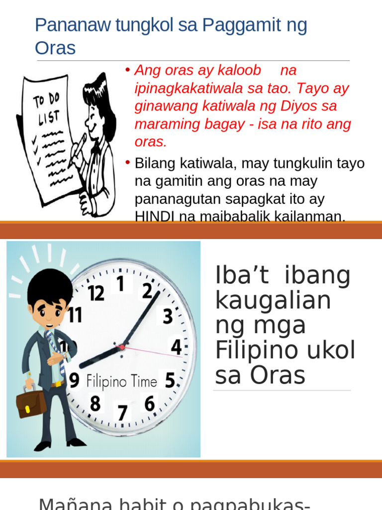 Pamamahala Sa Oras at Kagalingan Sa Paggawa | PDF