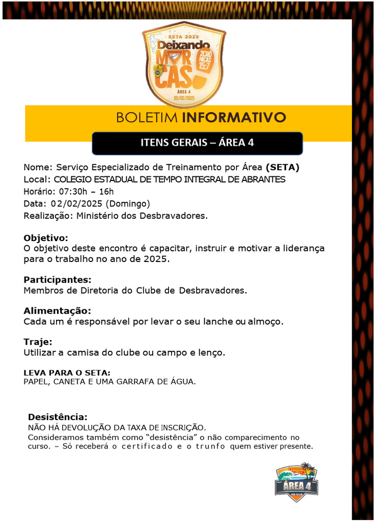 Boletim Seta 2025 | PDF