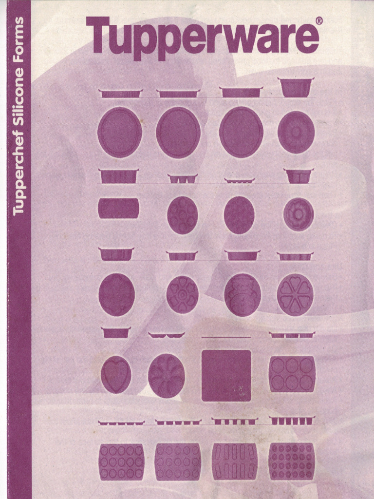Tupperware Silicon Forms | PDF