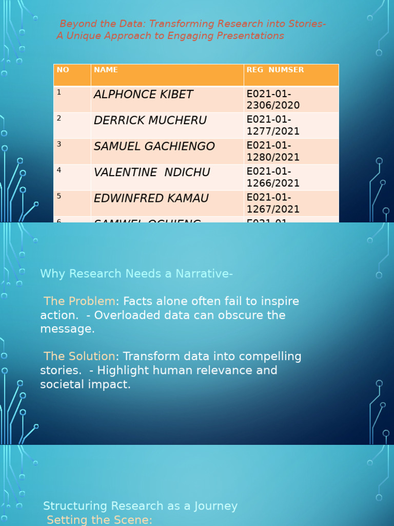 Engaging Research Through Storytelling | PDF | Narrative | Storytelling