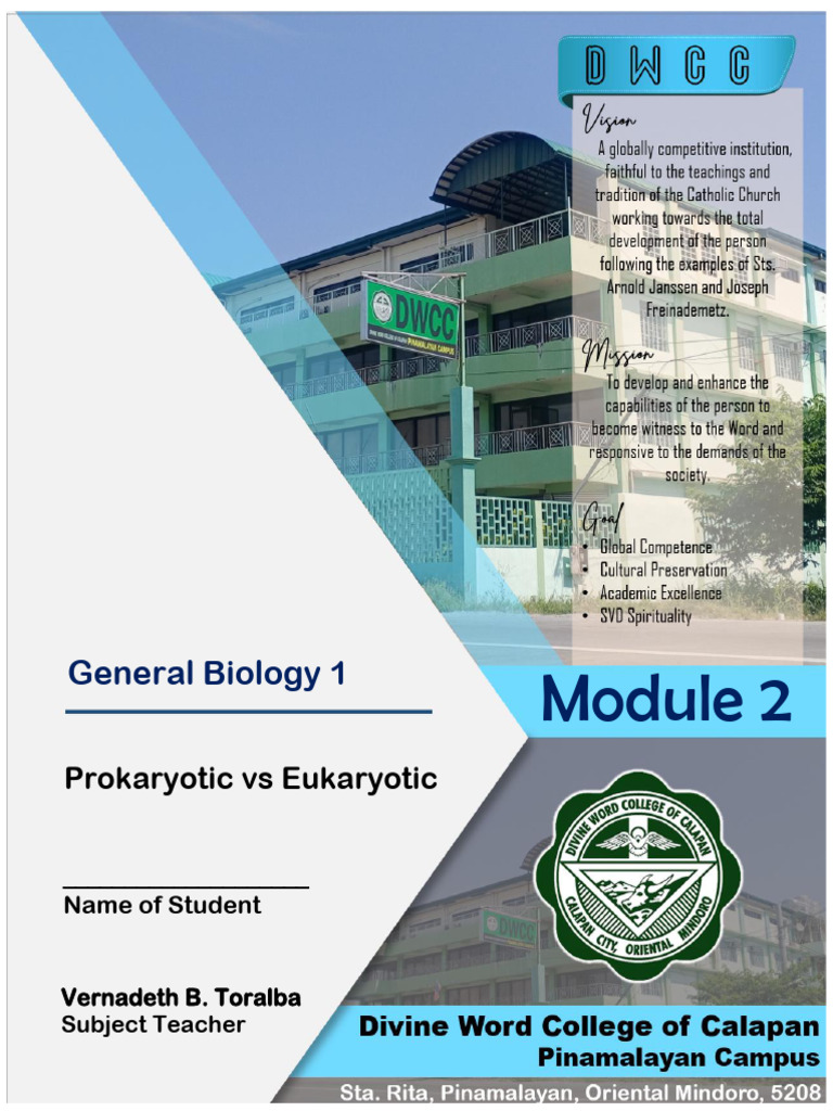 module 2_genbio 1 (2324) (1) | PDF | Cell (Biology) | Eukaryotes
