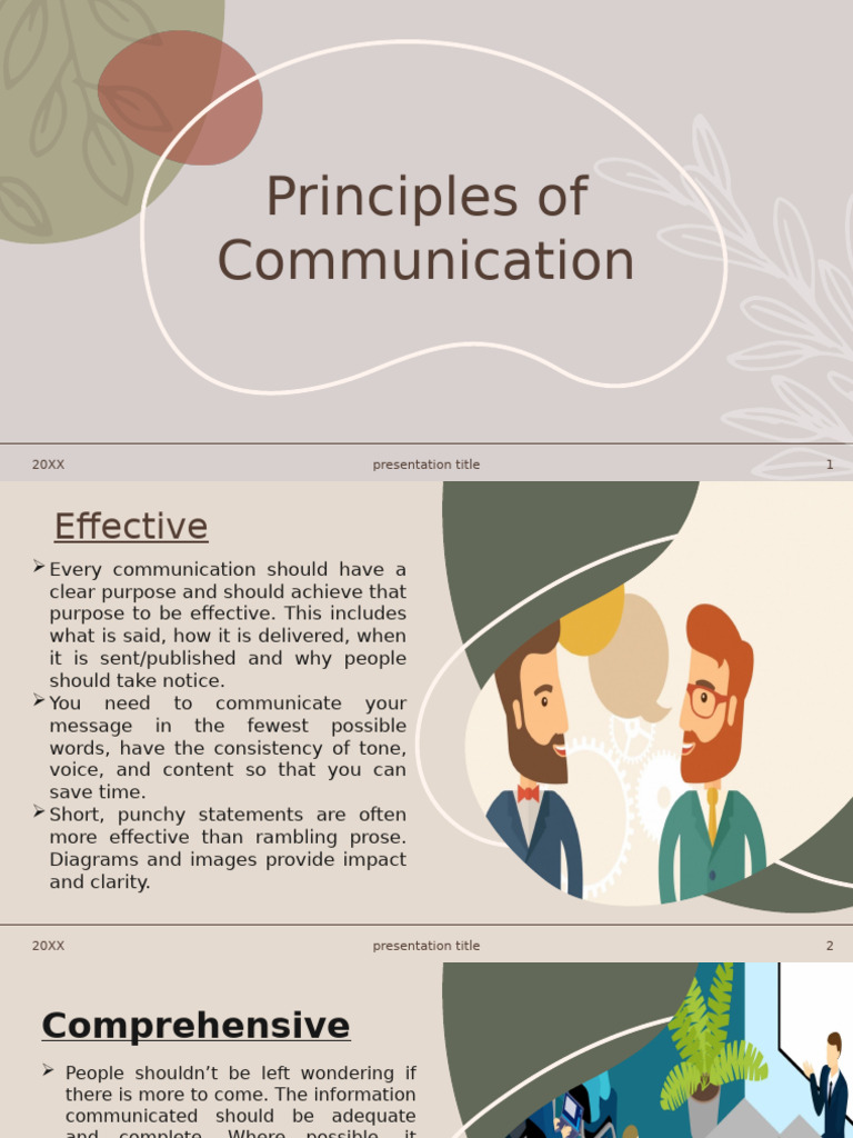 Principles of Communication | PDF | Communication | Information