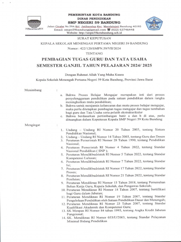 SKBM 2024-2025 Ganjil | PDF