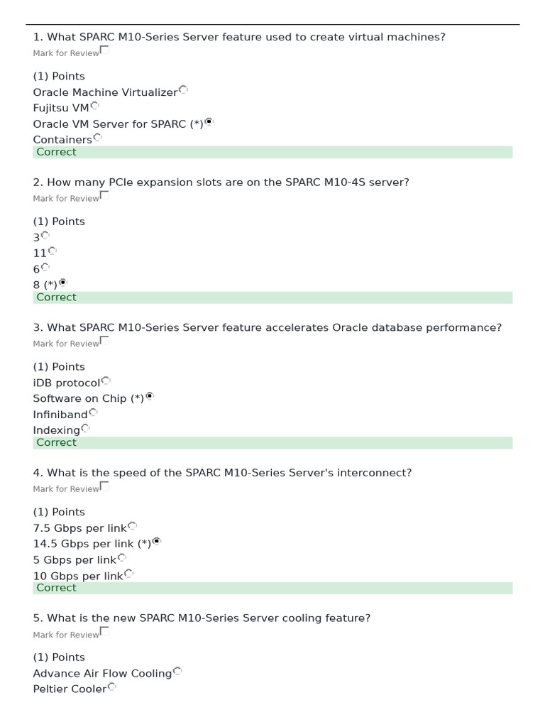 Fujitsu M10 WBT Assessment | PDF