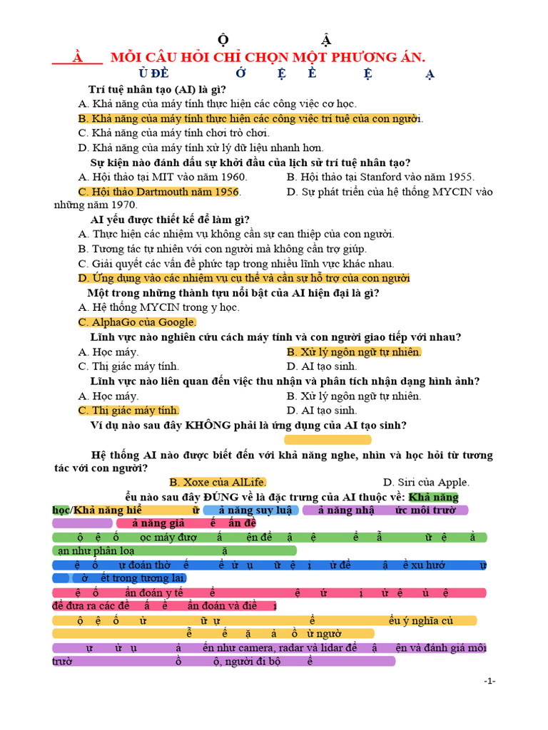 Noi Dung On Tap Gk1-k12 | PDF