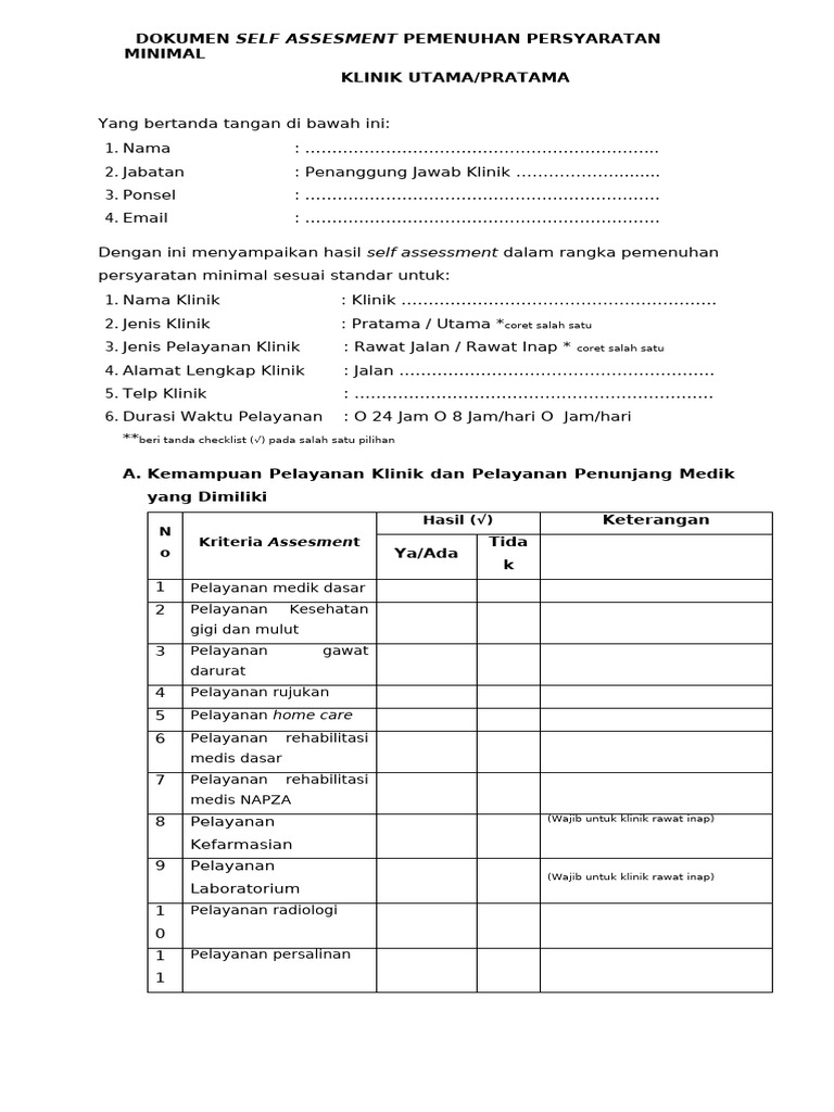 #Lembar Ceklis | PDF