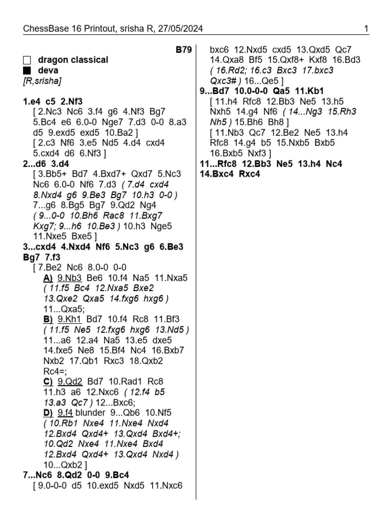 Dragon Classical | PDF