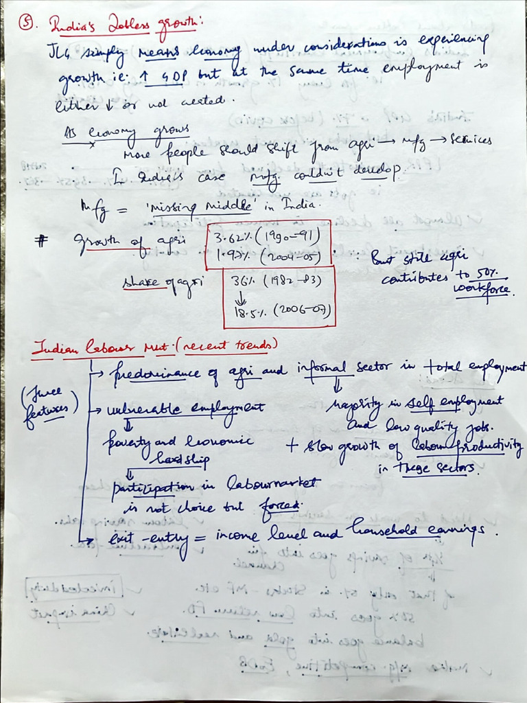 Jobless Growth | PDF