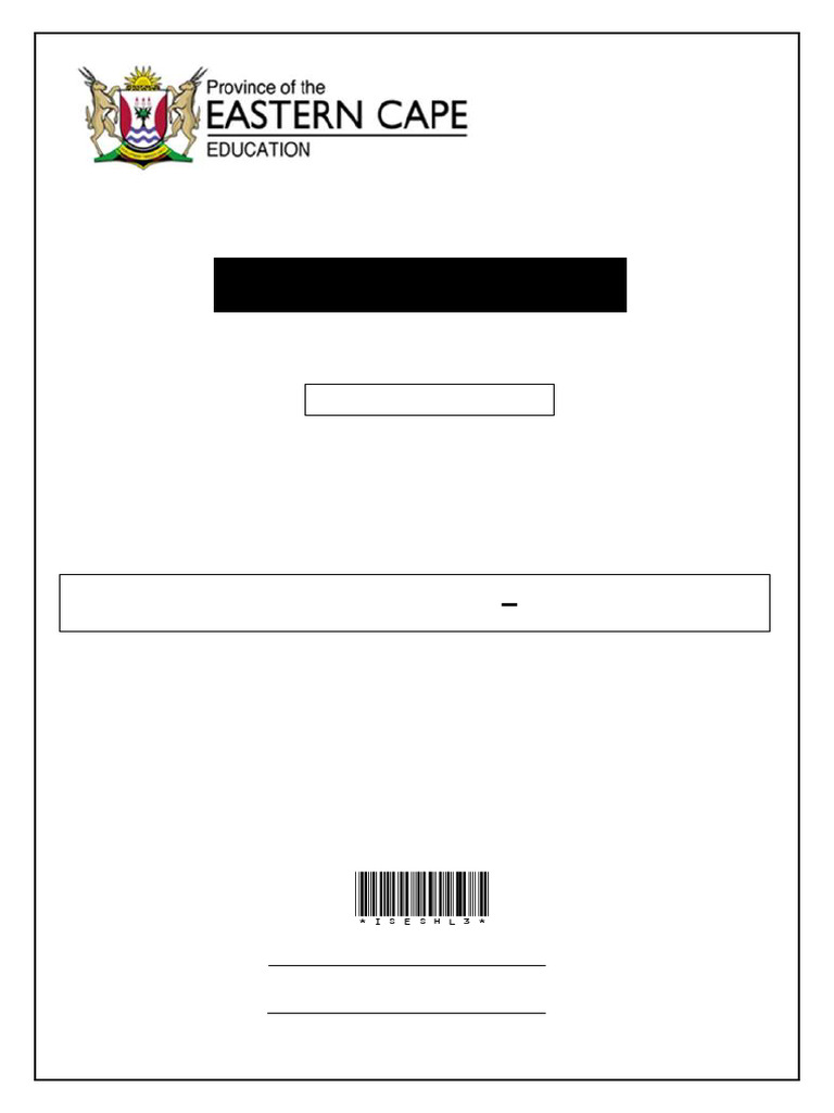 Sesotho HL p3 Gr11 QP Nov2017 | PDF