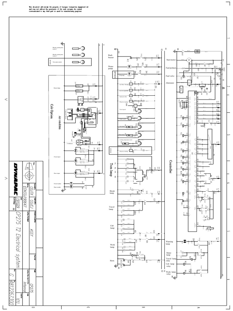 Back Buzzer Start Motor: Break System Press Meter 1 | PDF