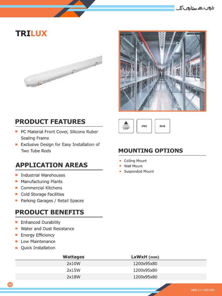 TriLux IP65 | PDF