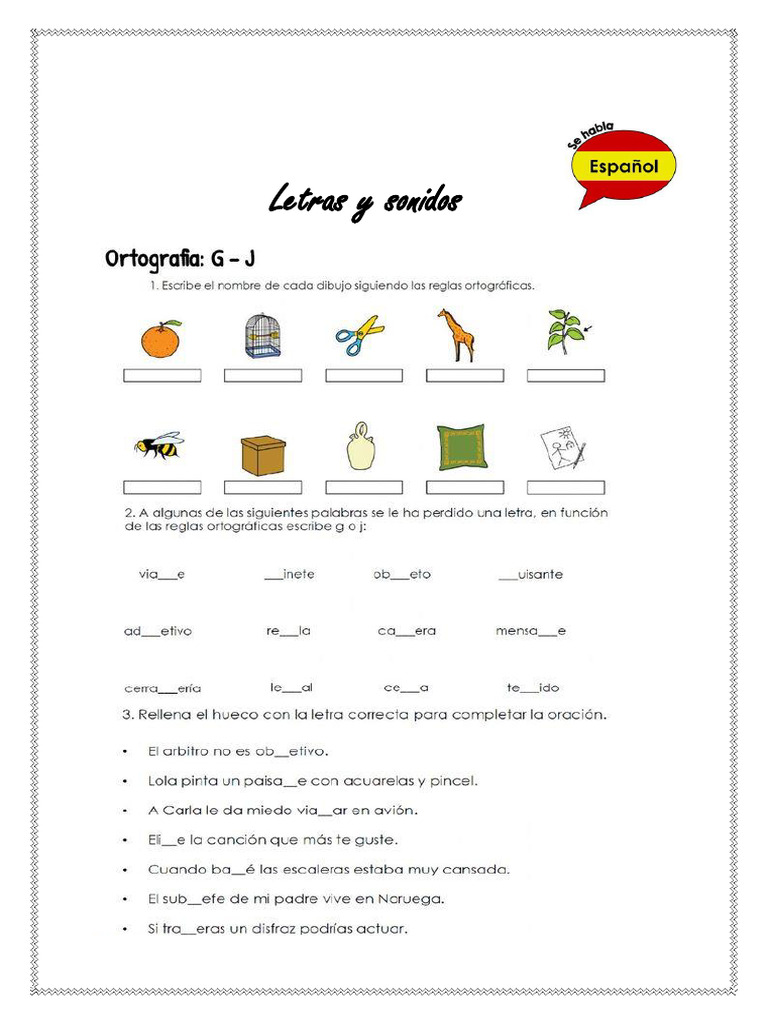 Letras y Sonidos II | PDF