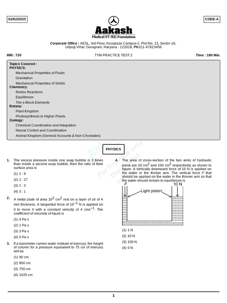 Aiats PT-02 - Tym (P3&4) - 02.02.2025 | PDF | Pressure | Orbit