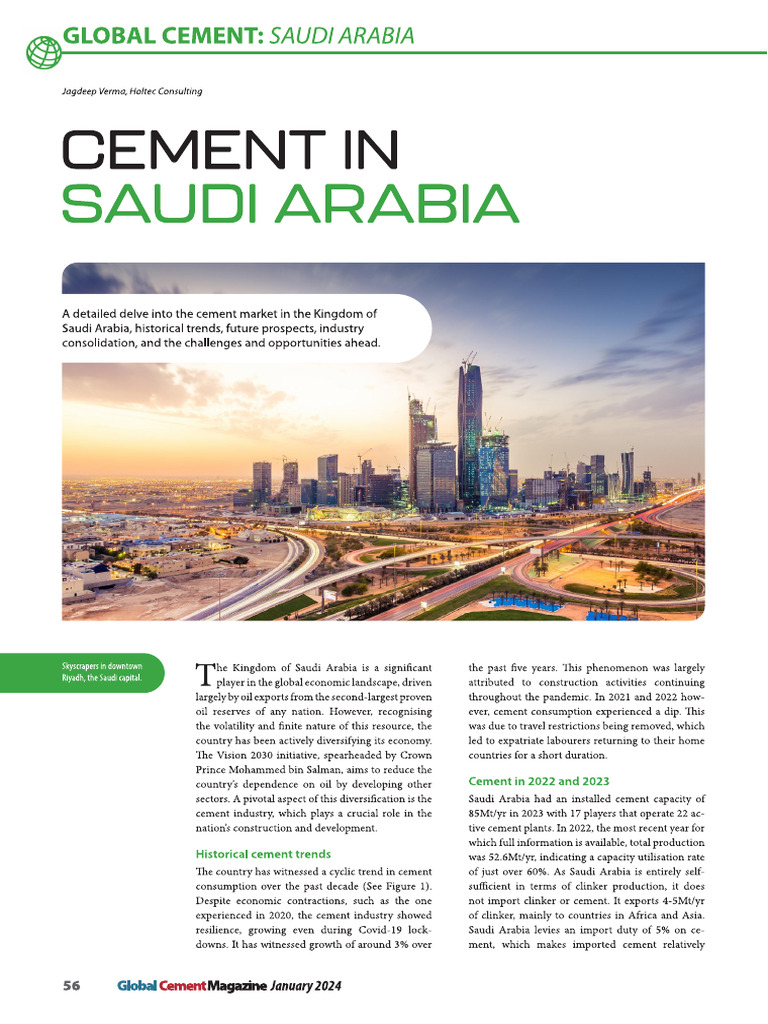 saudi cement industry | PDF