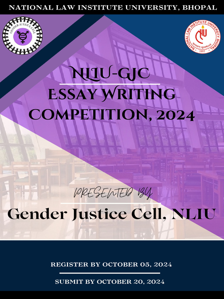 NLIU-GJC Essay Competition 2024 Details | PDF | Parental Leave | Social ...