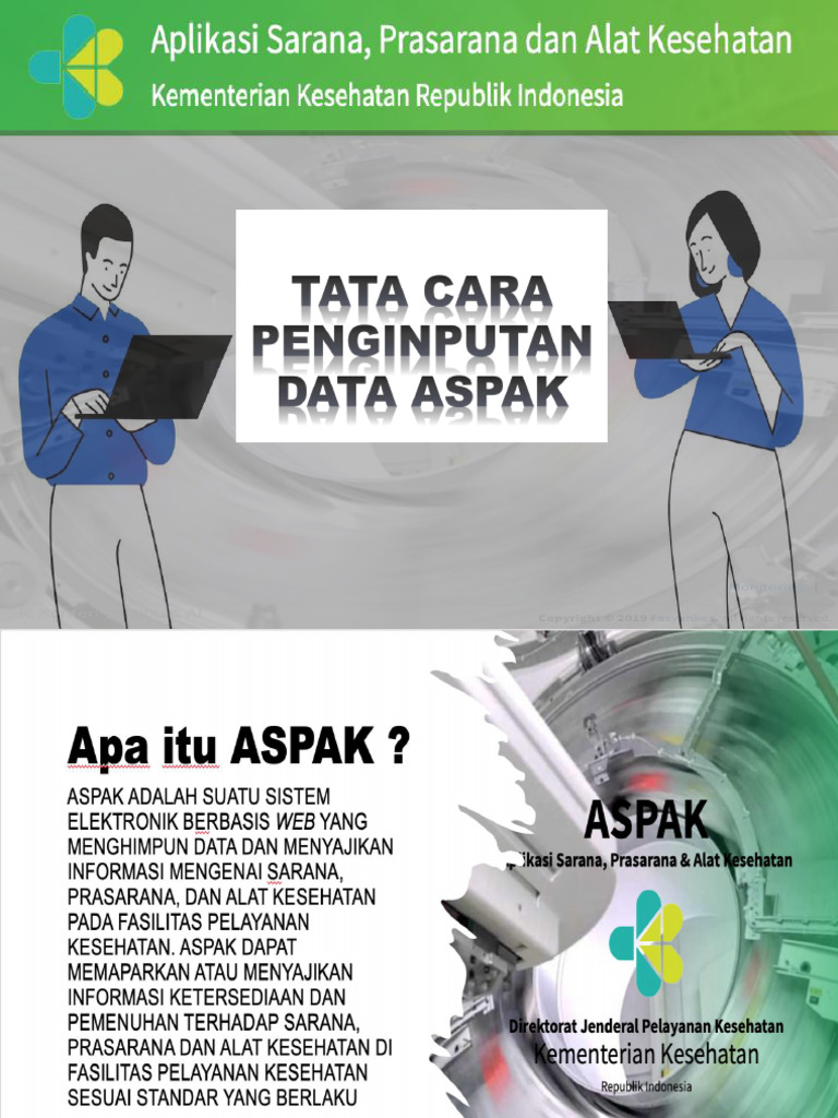 Panduan Update Data ASPAK Kesehatan | PDF