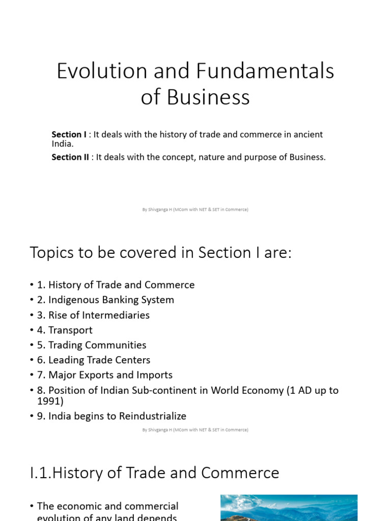 Ancient Indian Trade and Commerce | PDF | Money | Trade