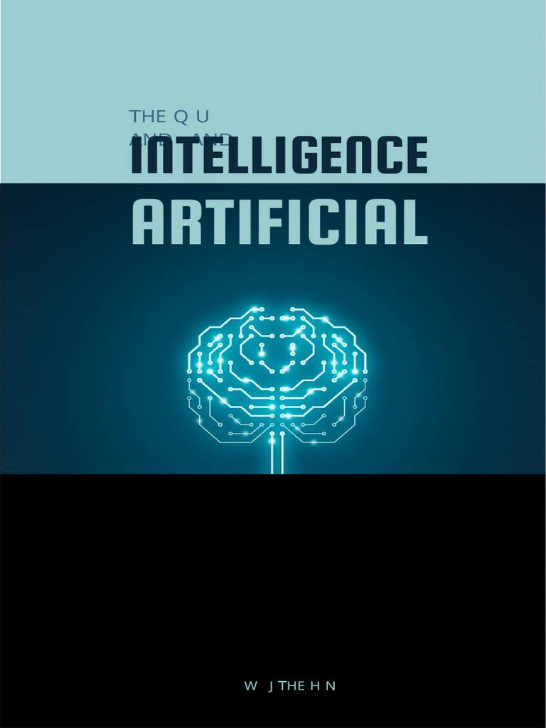 Capa Ebook Inteligência Artificial Moderno Azul | PDF | Artificial Intelligence | Intelligence ...
