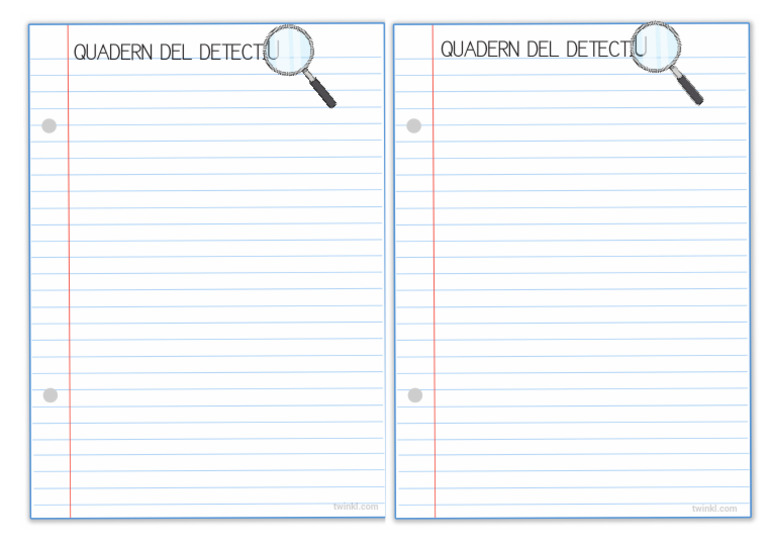 Quadern Del Detectiu | PDF