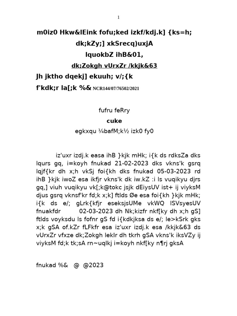 Nitin Mittal 2 Settled Dismised | PDF