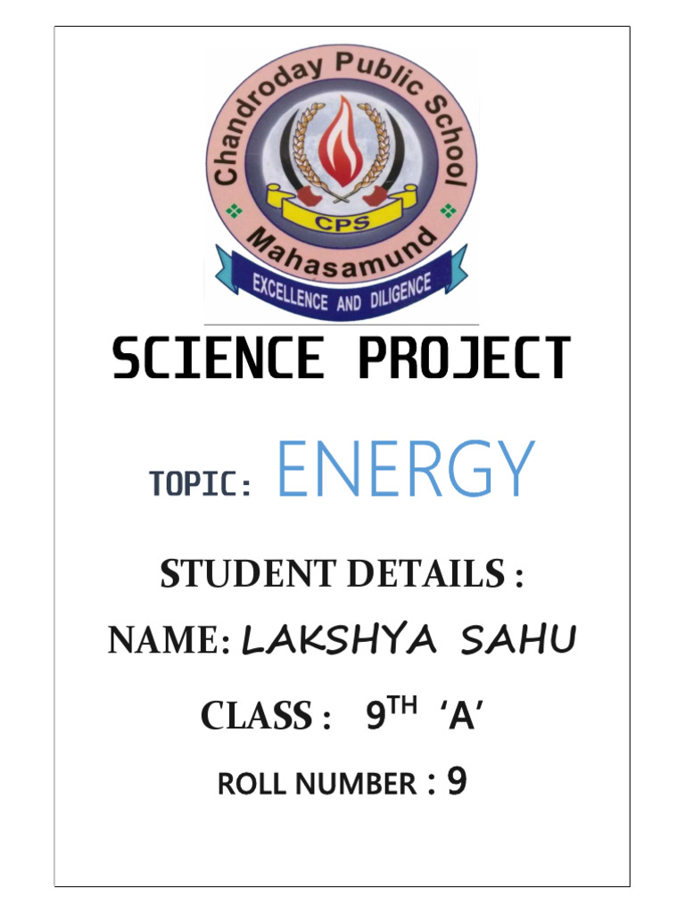 SCHOOL PROJECT | PDF | Kinetic Energy | Atoms