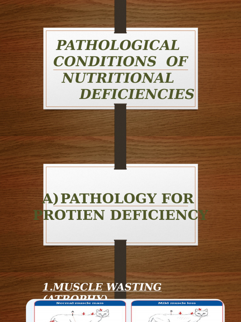 Nutritional Deficiencies Pathology in Animals Presentation | PDF