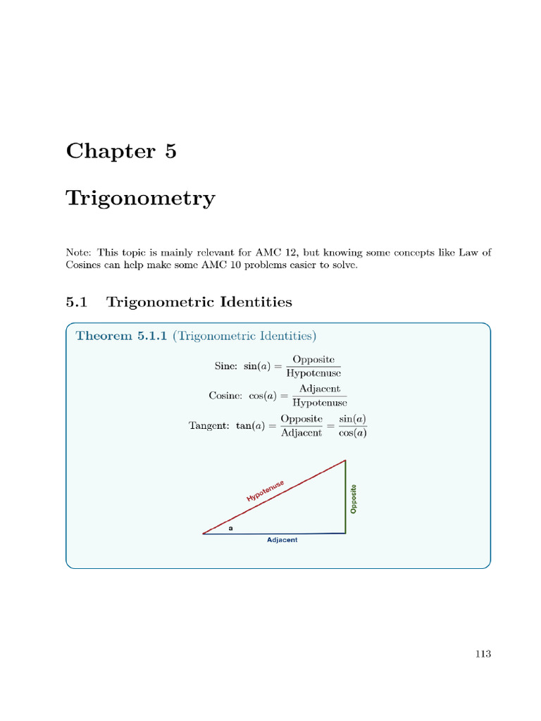 Trigometry | PDF