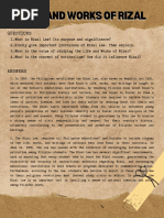 Why Do We Need To Study The Life and Works of Rizal | PDF