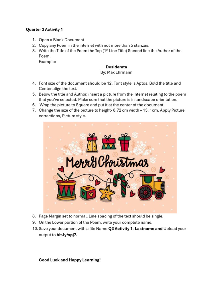 7 Quarter 3 Activity 1 | PDF