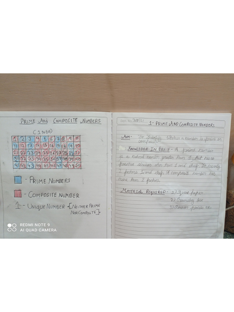 Maths Lab Book Work | PDF