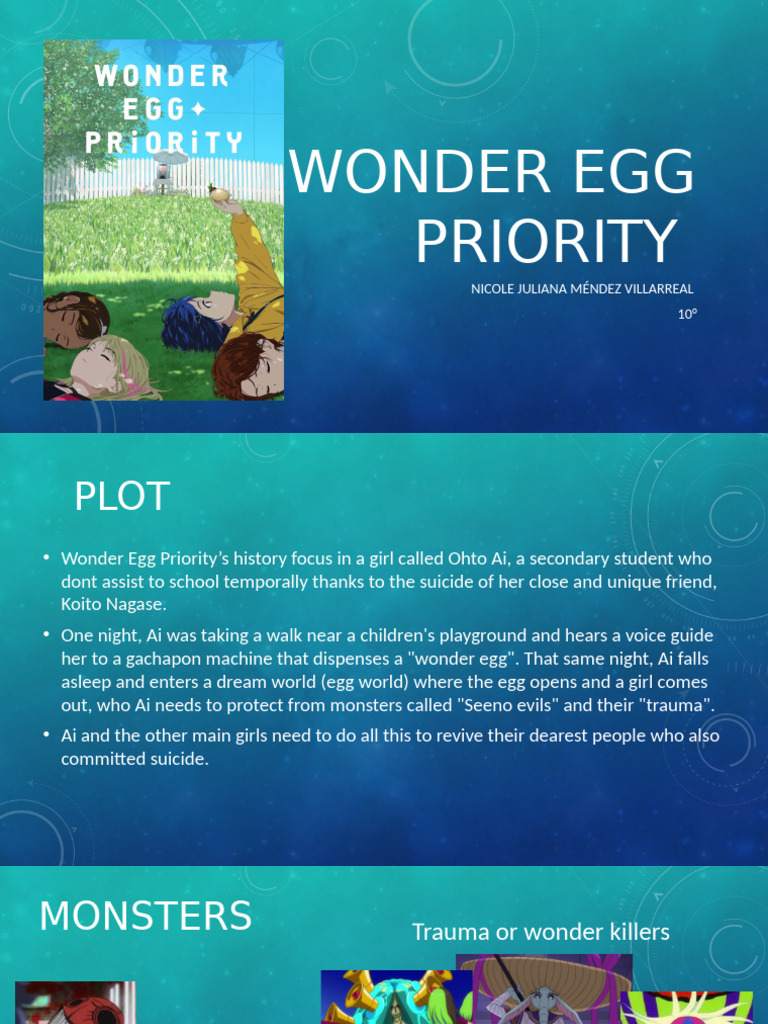 Wonder Egg Priority | PDF