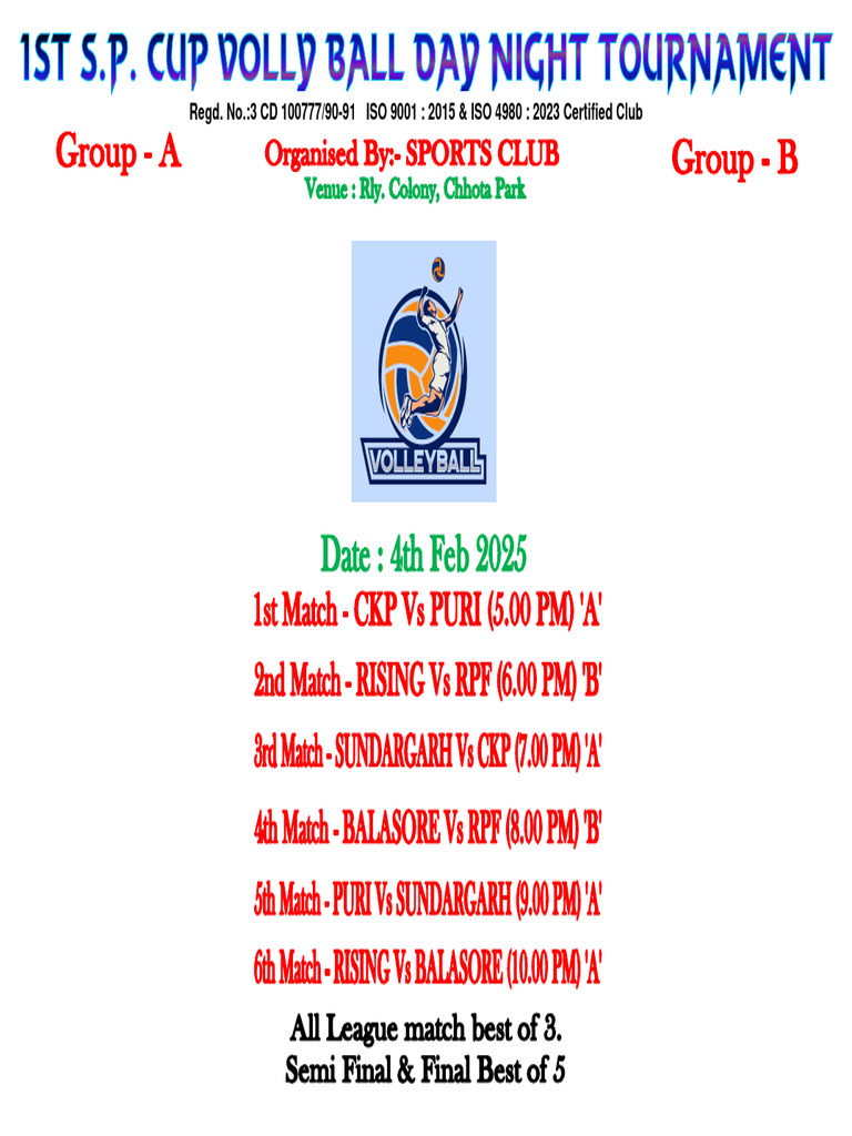 2025 Fixture 31 | PDF