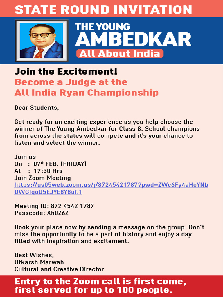 Judge at All India Ryan Championship | PDF