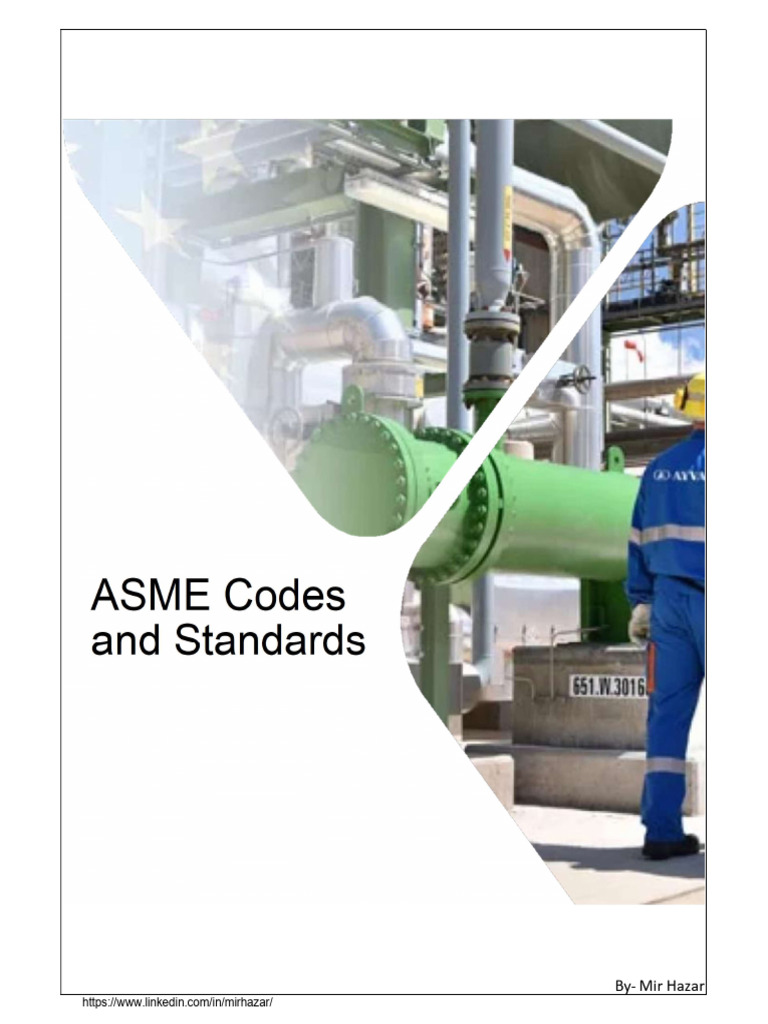 ASME CODES & STANDARD | PDF | Pipe (Fluid Conveyance) | Steel