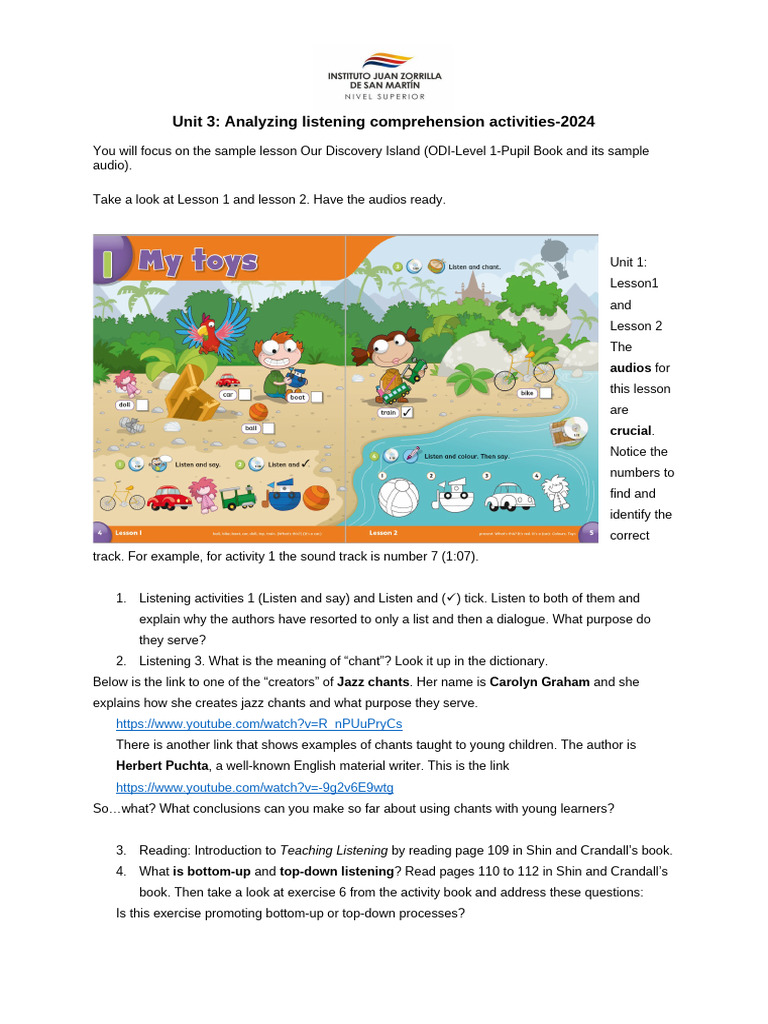 2024-5-19 - 1718842013005 - 20997692 - Listening-Unit 3-Activities-2024 ...