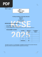 Phy Pp1 Kcse 2025 Top Prediction Cycles | PDF | Force | Sphere