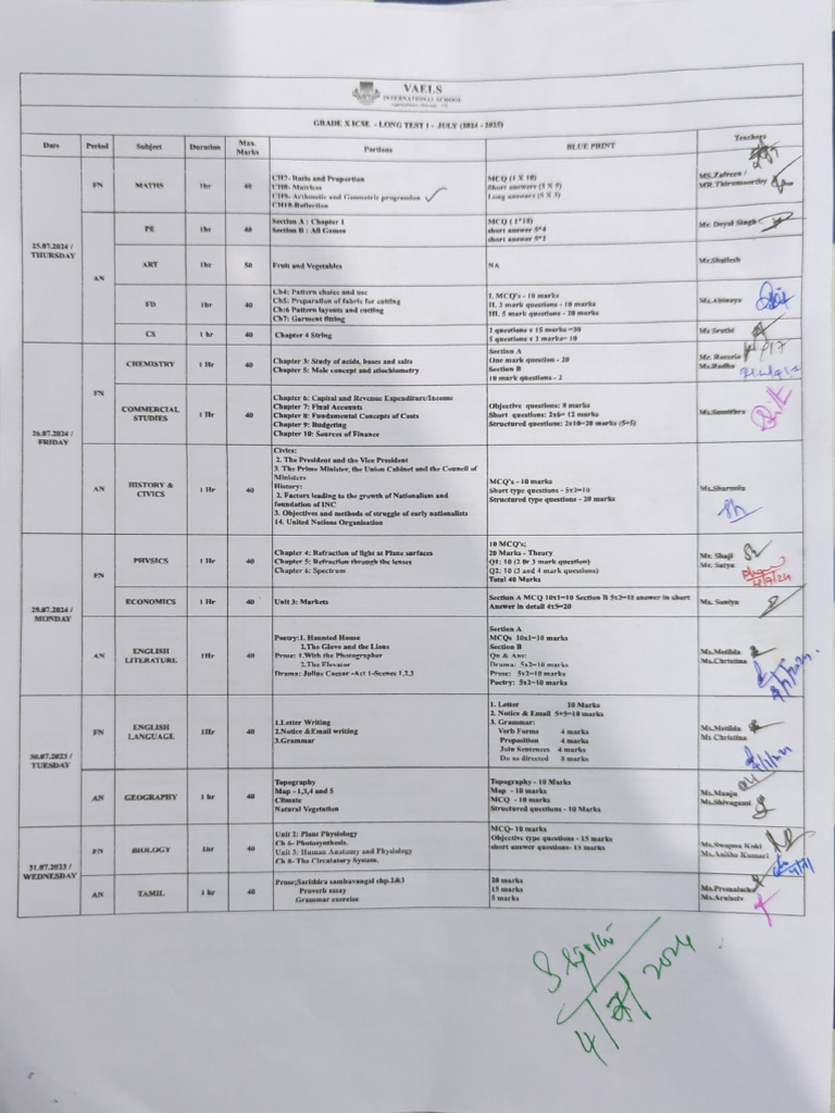 X Icse | PDF