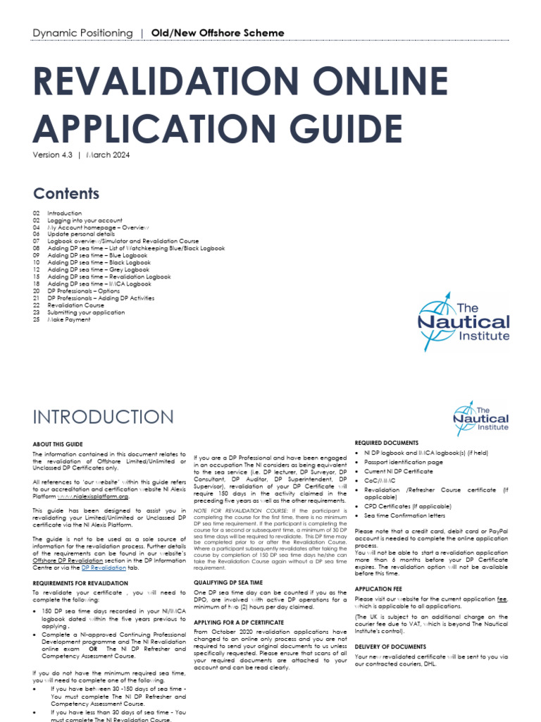 Revalidation Online Application Guide v4 3 March 2024 | PDF | Mail